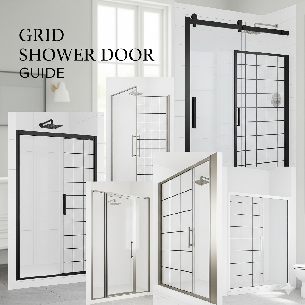 The Ultimate Guide to Grid Shower Door Sizes and Types - Berwyn Shower ...
