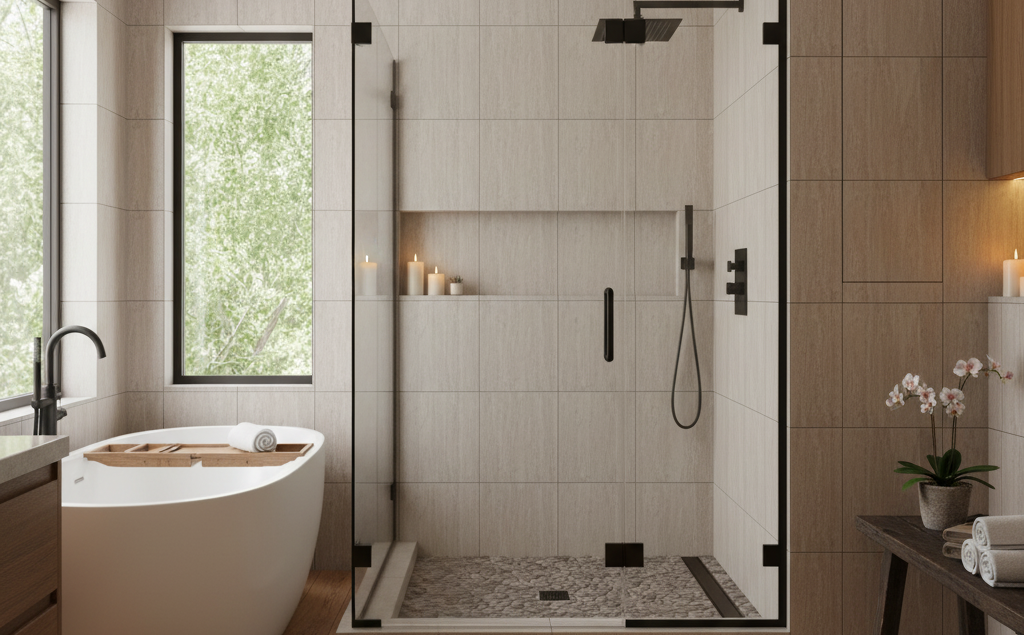 Pros and Cons of Frameless Shower Doors - Berwyn Shower & Glass