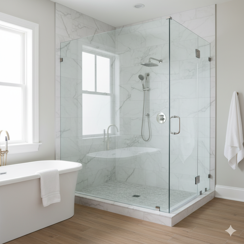 Benefits of Installing Frameless Shower Doors - Berwyn Shower & Glass