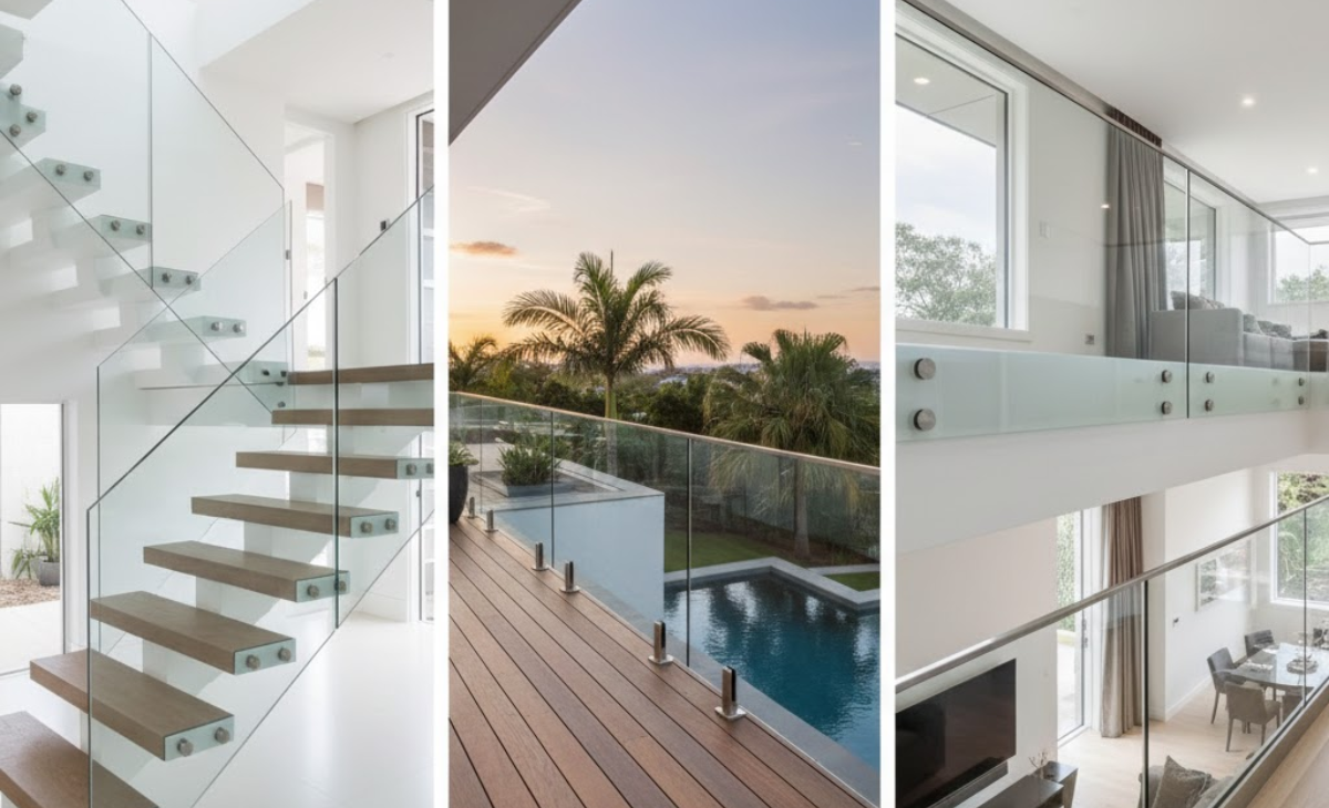 Custom Glass Railing Designs That Elevate Any Space - Berwyn Shower & Glass